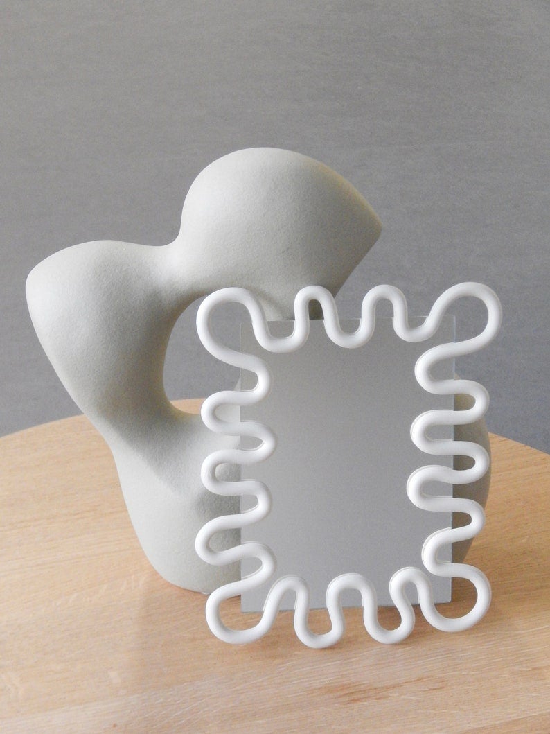 ZICWA + Squiggle Mirror Frame