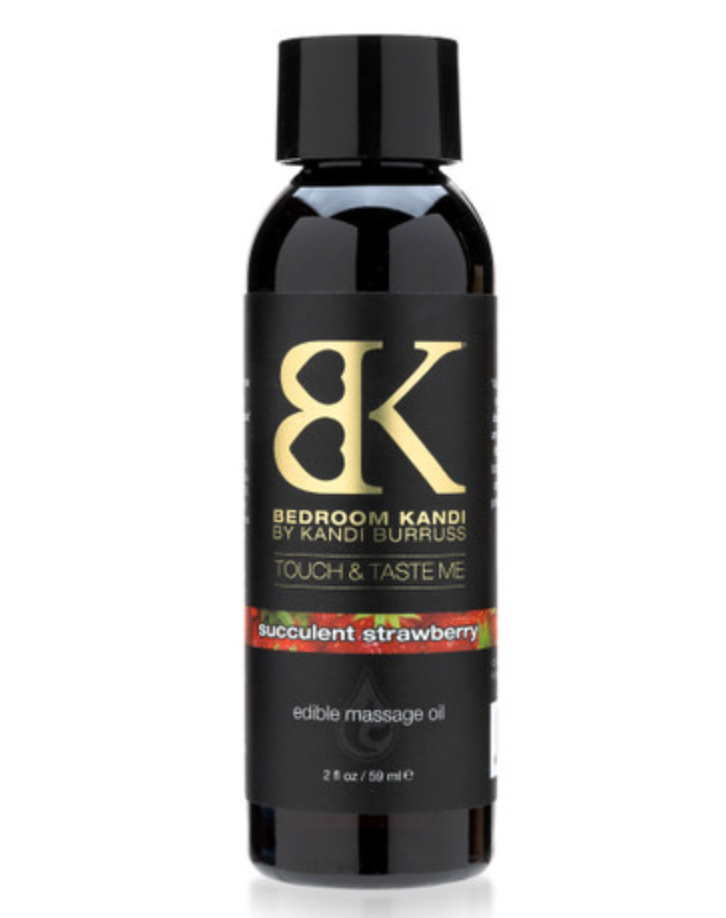 Bedroom Kandi Edible Massage Oil Strawberry