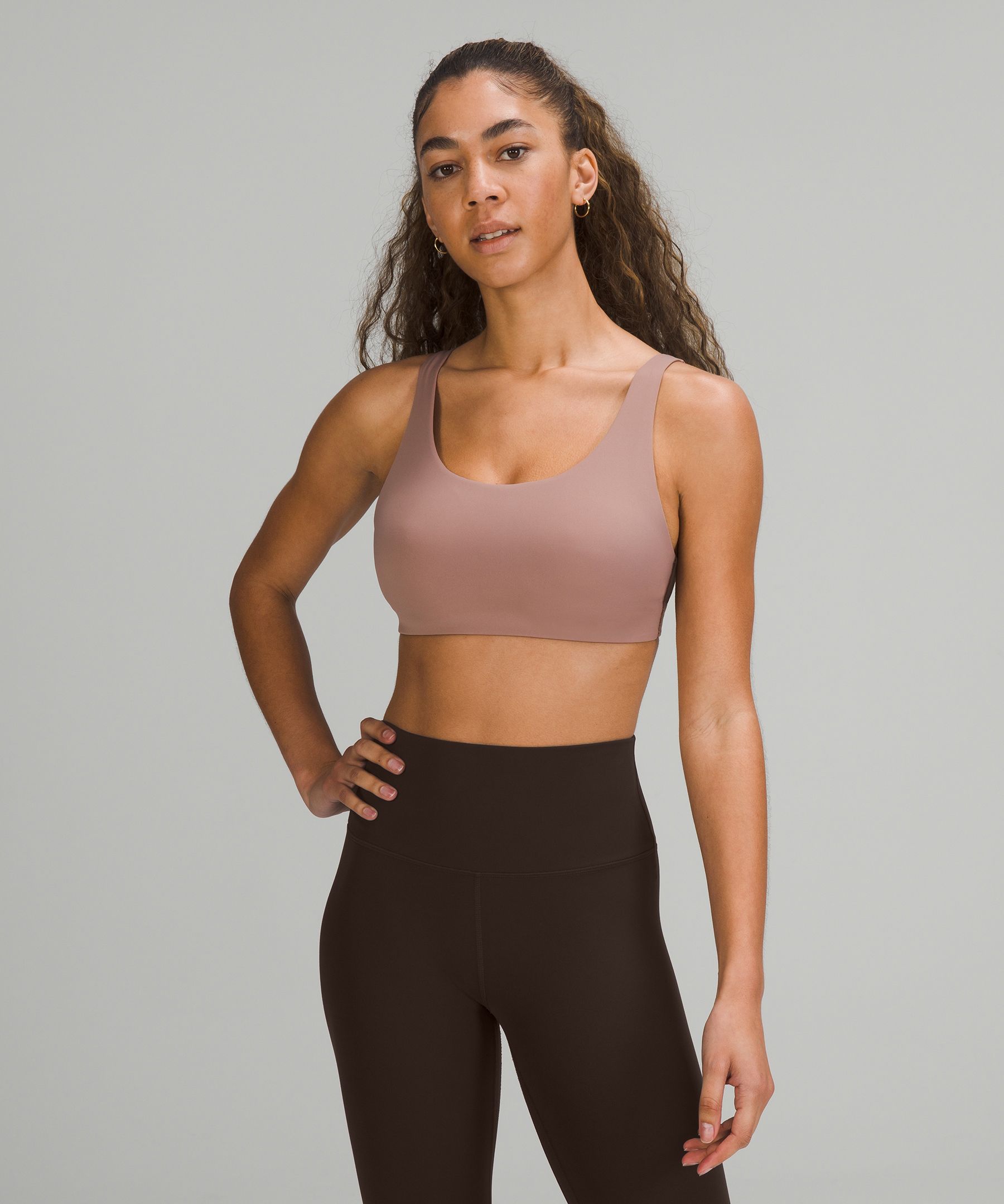 Lululemon + In Alignment Straight-Strap Bra Light Support, C/D Cup