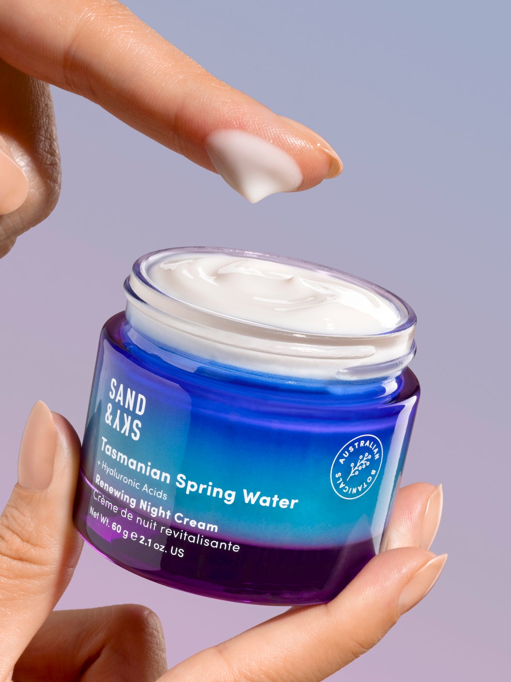 Sand & Sky + Tasmanian Spring Water Renewing Night Cream (60g)