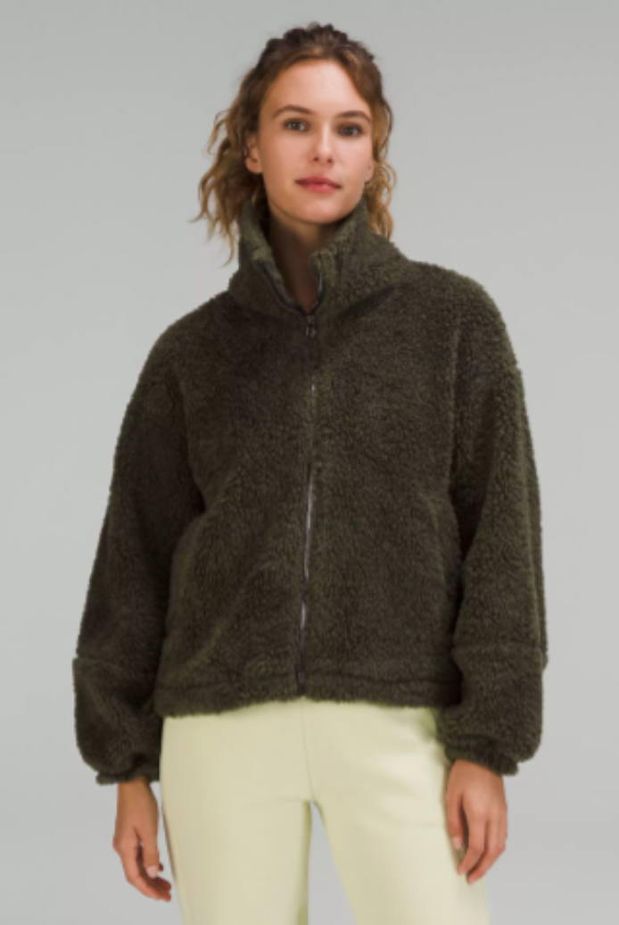 Lululemon + Cinchable Fleece Zip-Up Lululemon + Cinchable Fleece Zip-Up