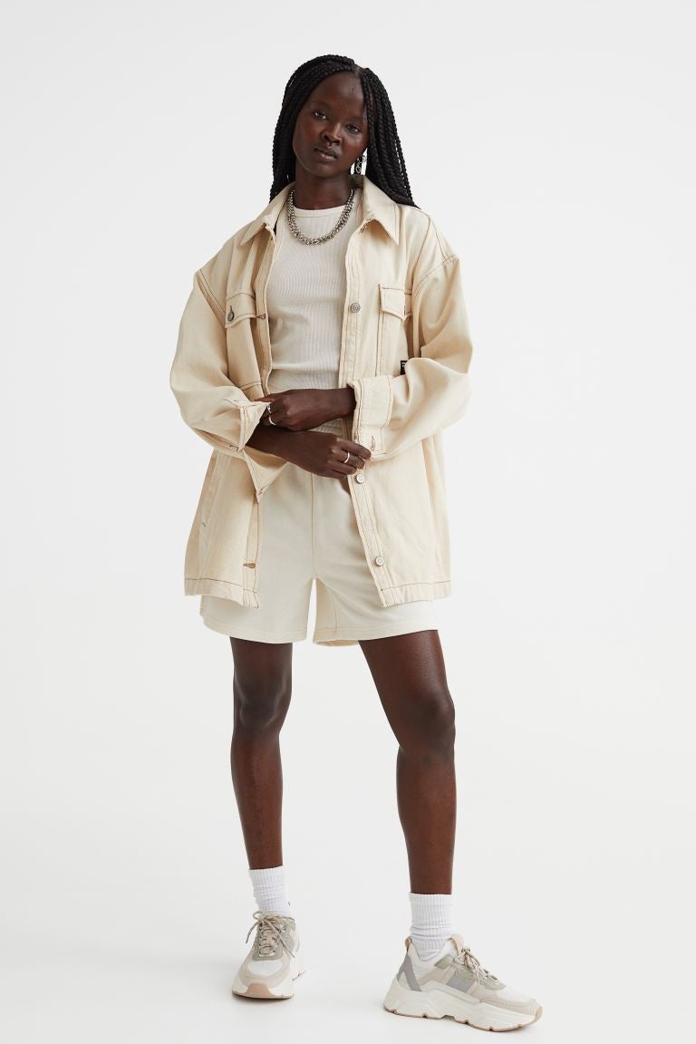 H&M + Oversized Denim Shacket