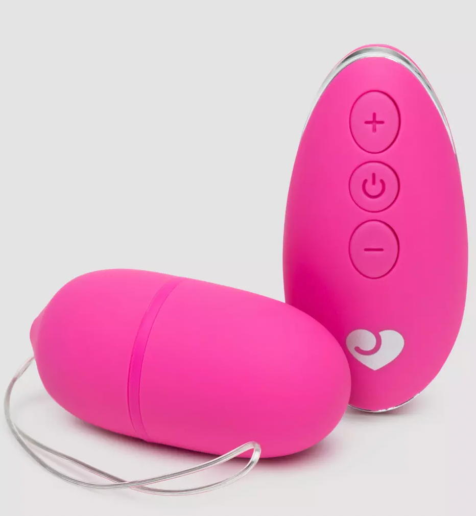 Lovehoney + Thrill Seeker 10 Function Remote Control Love Egg Vibrator