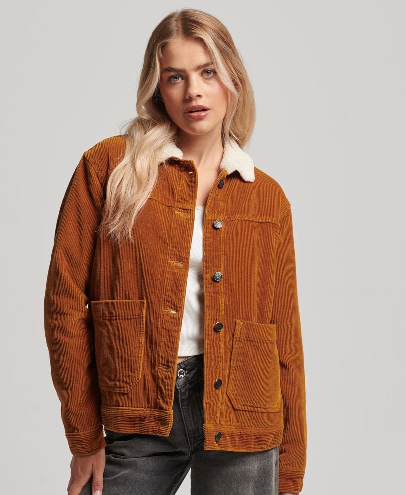 Superdry + Cord Chore Workwear Jacket
