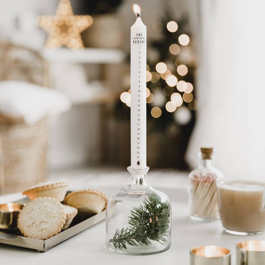 Jodie Gaul + Christmas Advent Countdown Candle