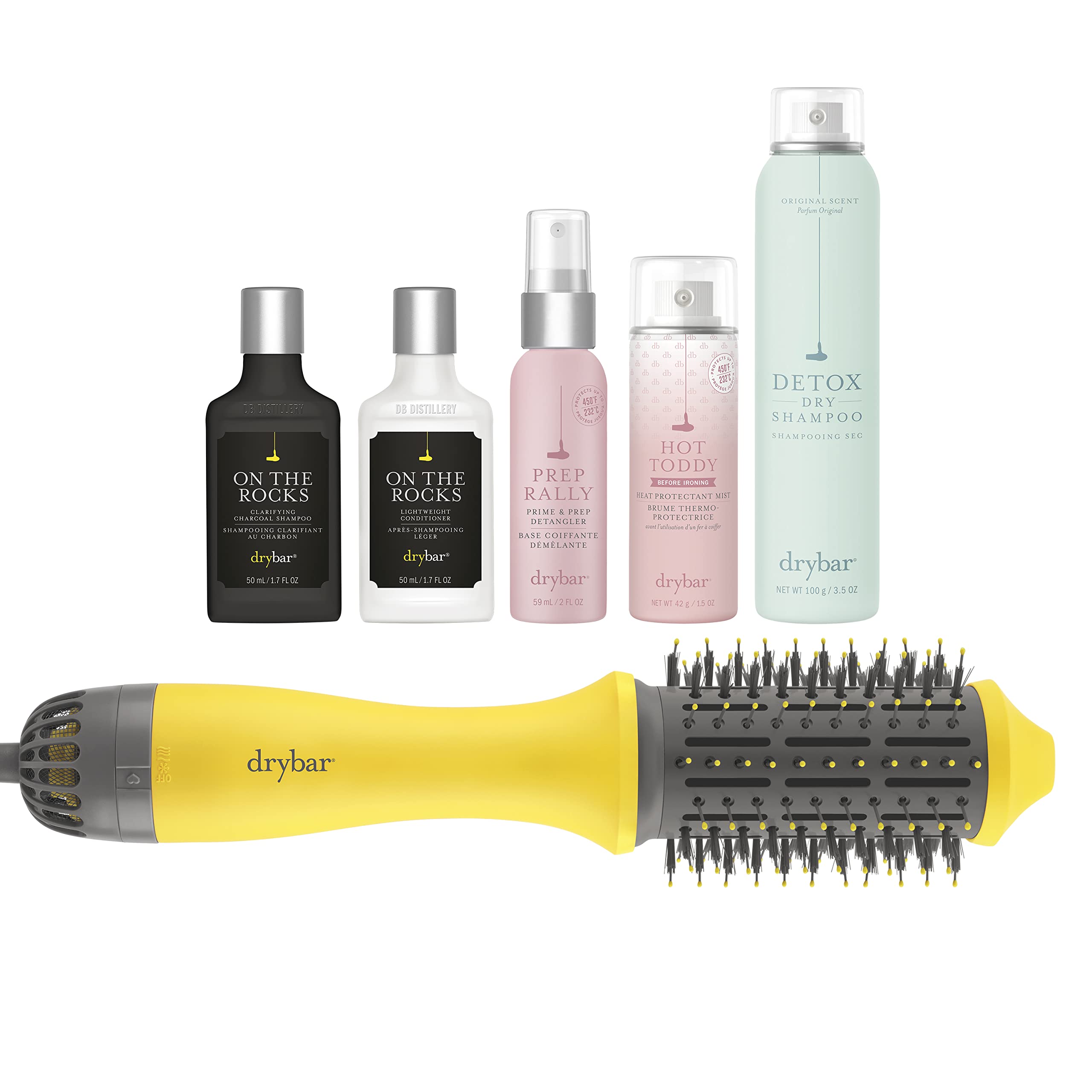 DryBar + Single Shot on The Rocks Styling Kit