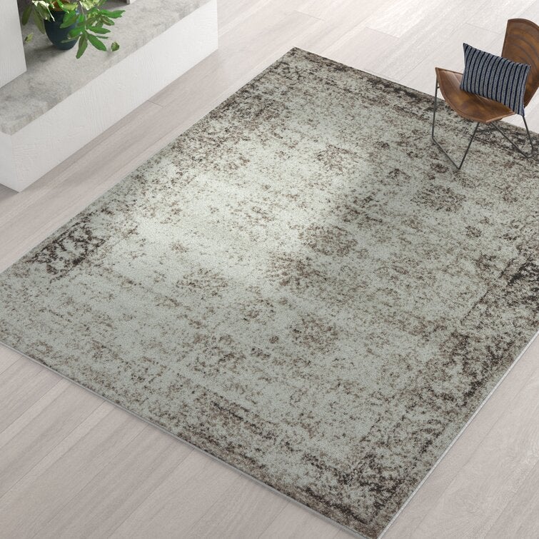 Mistana + Brandt Power Loom Performance Beige/Brown/Tan Rug