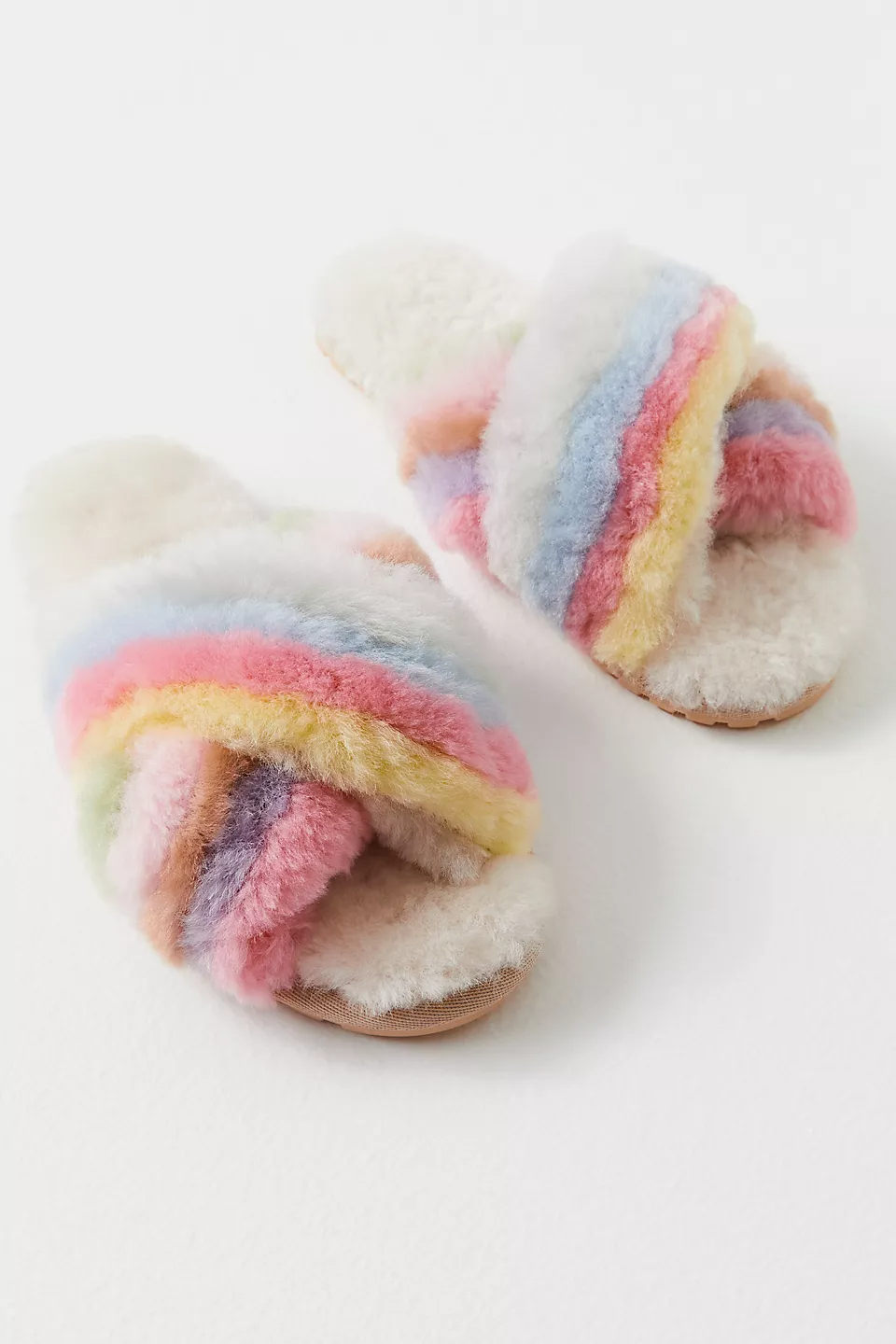 EMU Australia + Mayberry Rainbow Slippers