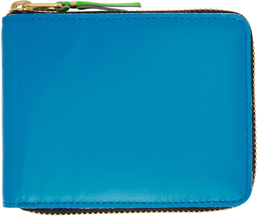 Comme des Garçons + Blue Super Fluo Wallet