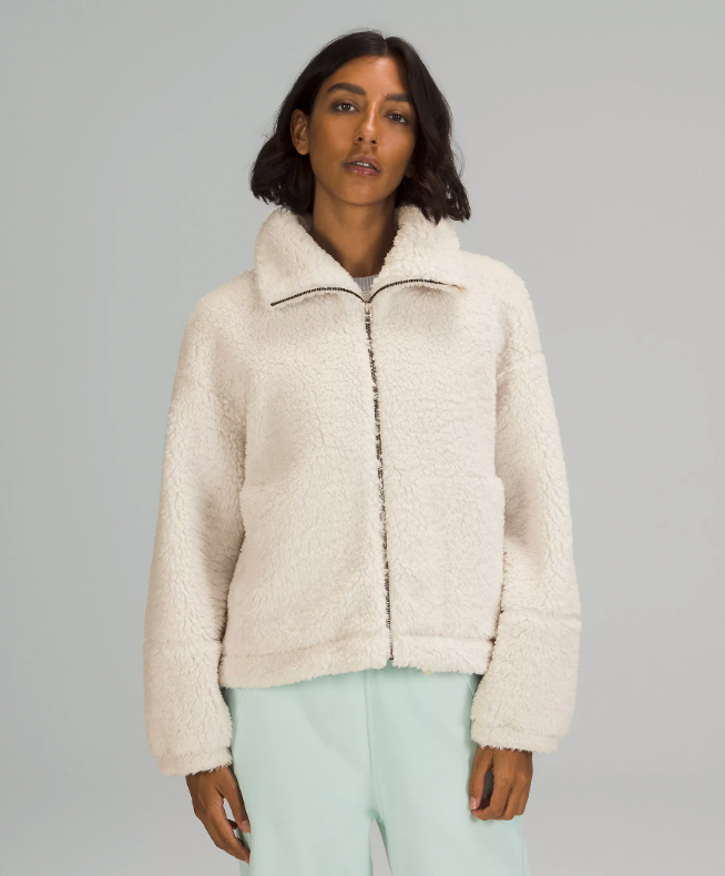 Lululemon + Cinchable Fleece Zip-Up Lululemon + Cinchable Fleece Zip-Up
