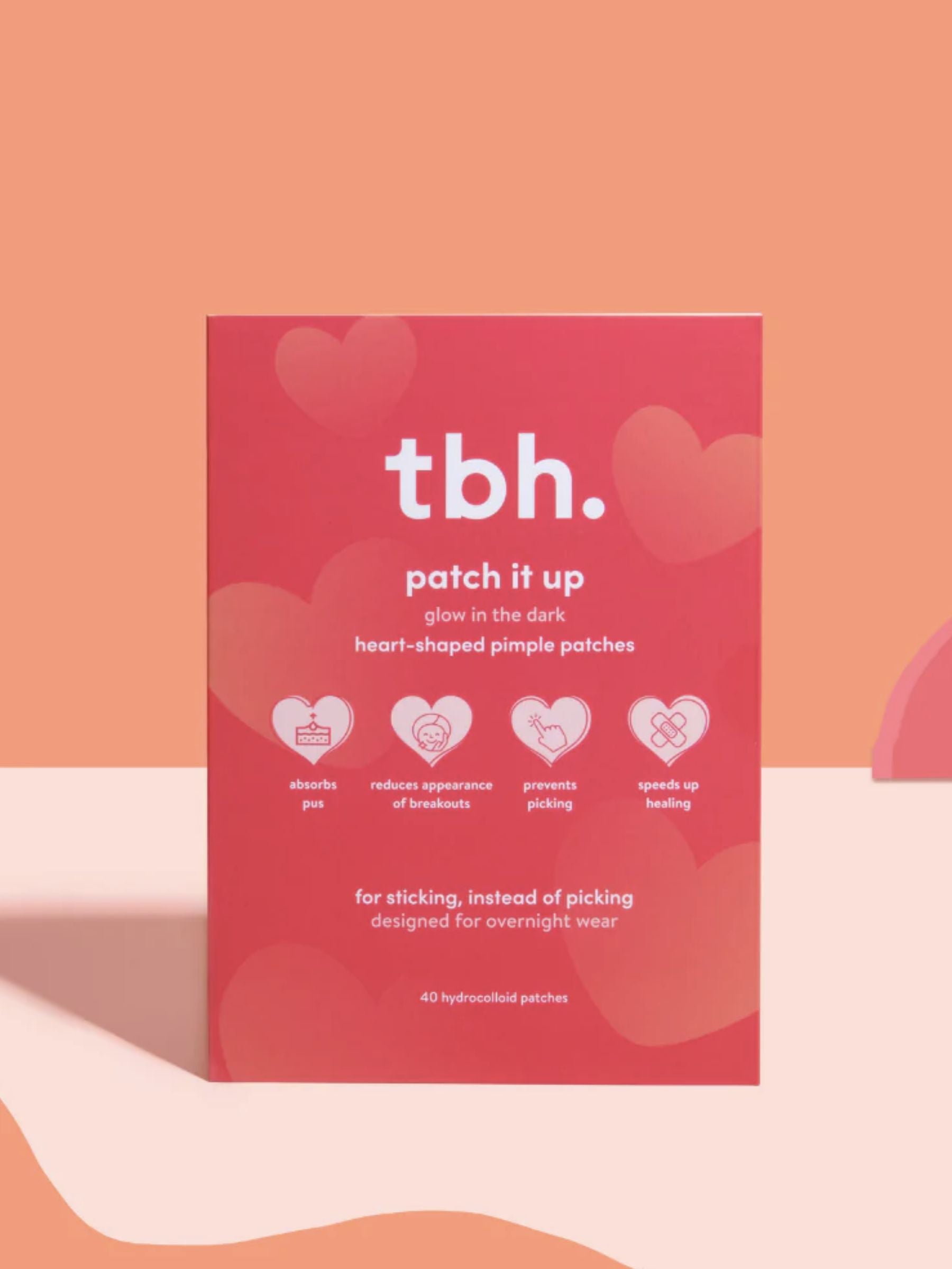 tbh + tbh “Patch It Up” Glow-In-The-Dark Pimple Patch