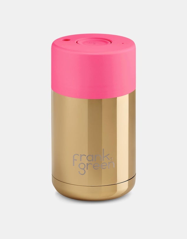 Frank Green + Frank Green Chrome Ceramic Reusable Cup Frank Green + Frank Green Chrome Ceramic Reusable Cup