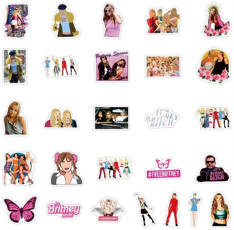 BreannDesigns + Britney Spears Stickers