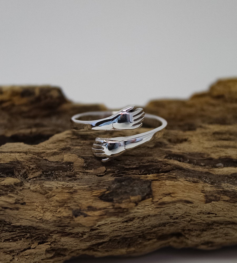 Chakra Store + Sterling Silver Hug Ring