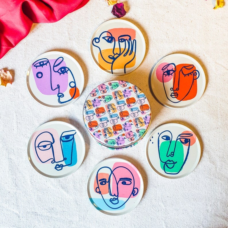 HassunaFactoryLab + Pop Art Coasters