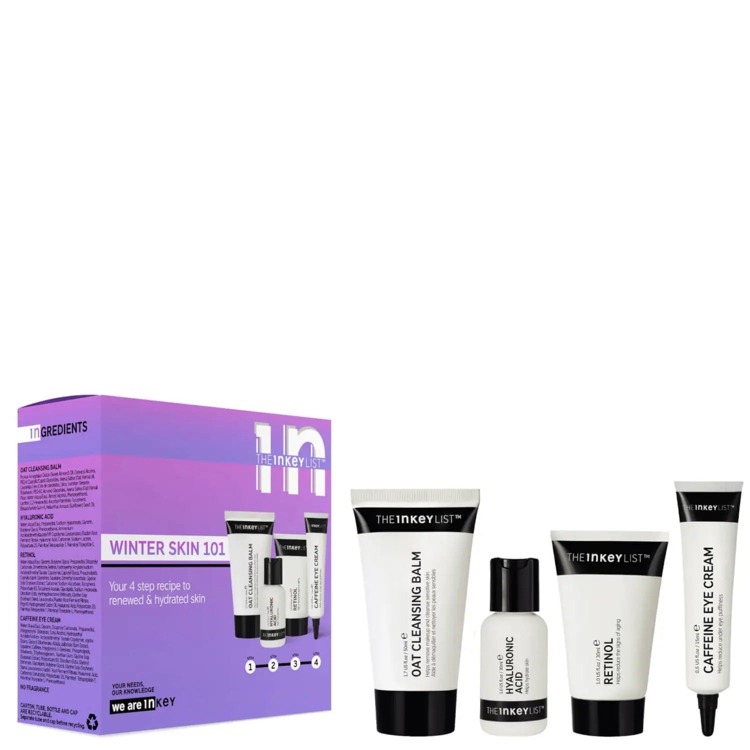 The Inkey List + Winter Skin 101 Set