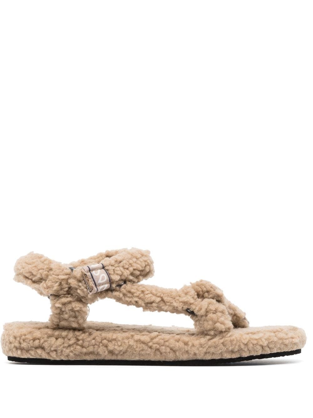 Farfetch + Arizona Love faux-shearling sandals