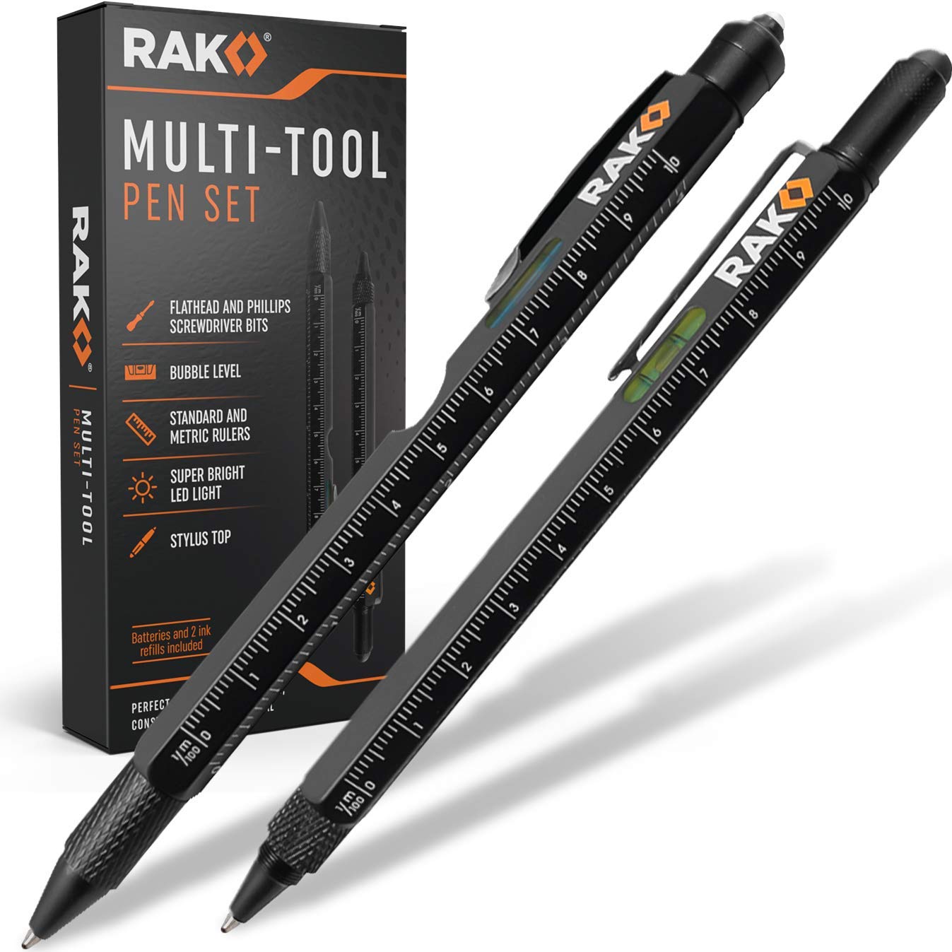 RAK + Multi-Tool 2Pc Pen Gift Set