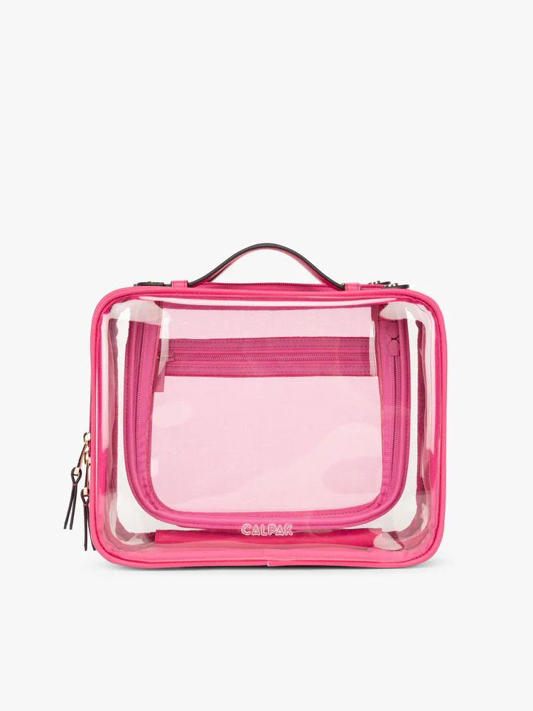 Calpak + Clear Cosmetics Case