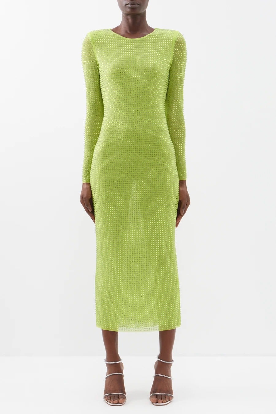 Self Portrait + Crystal Embellished Dress