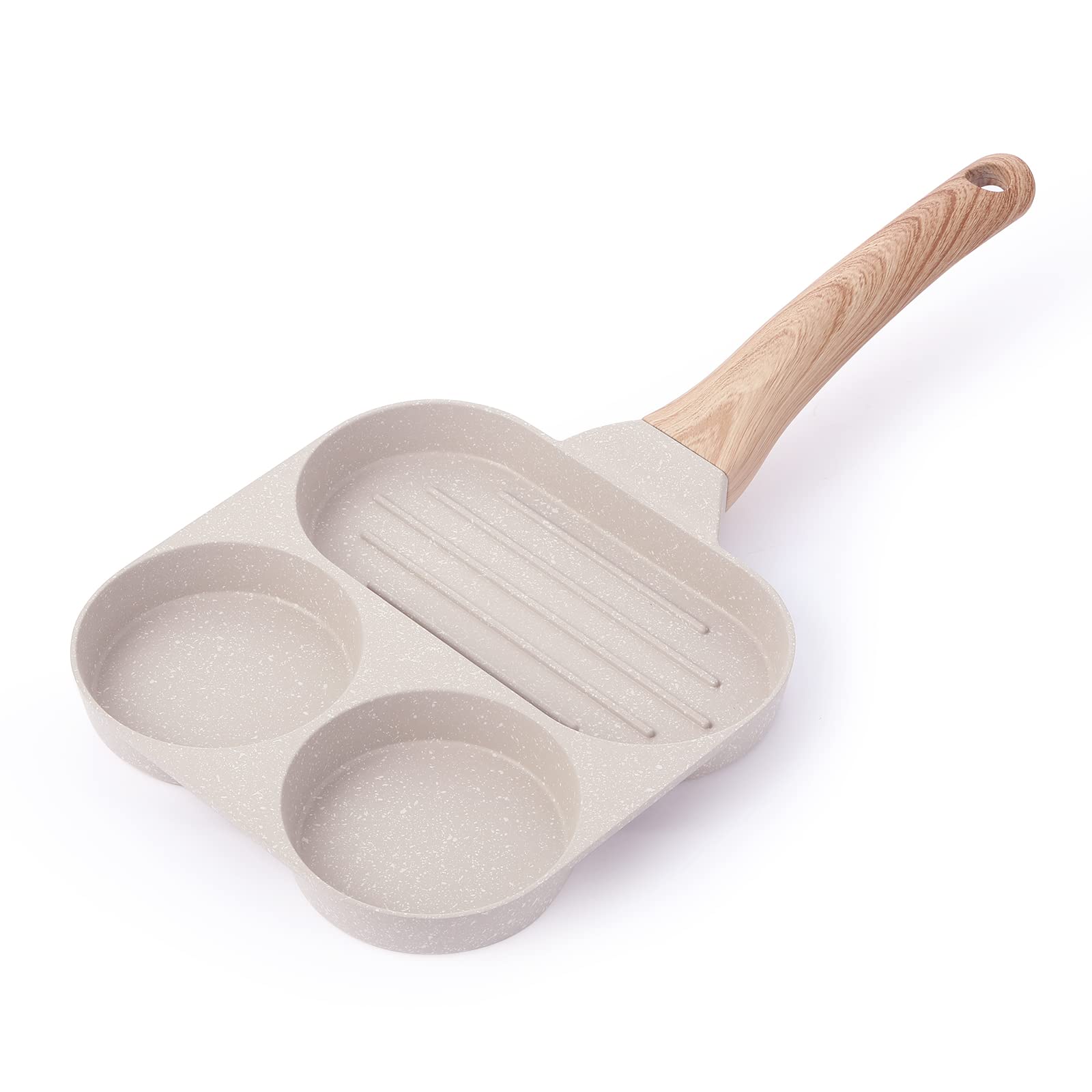 CAROTE + 3-in-1 Breakfast Grill Pan