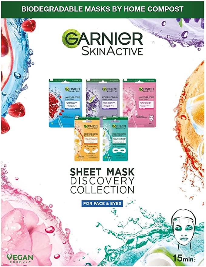Garnier + Sheet Mask Discovery Collection