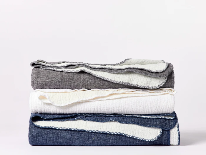 Coyuchi + Cozy Cotton Organic Throw