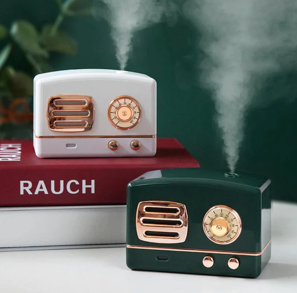 sage & sill + Retro Radio Aroma Diffuser Humidifier
