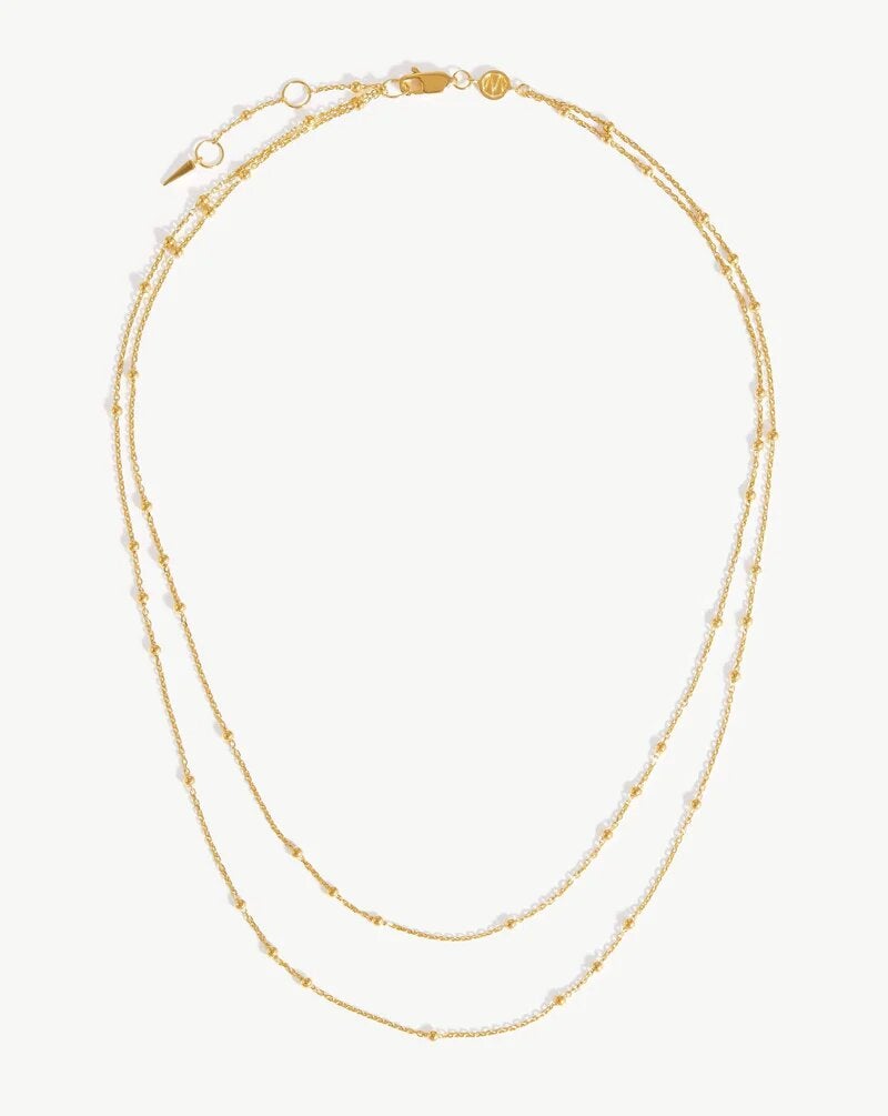 Missoma + Double Chain Necklace Missoma + Double Chain Necklace