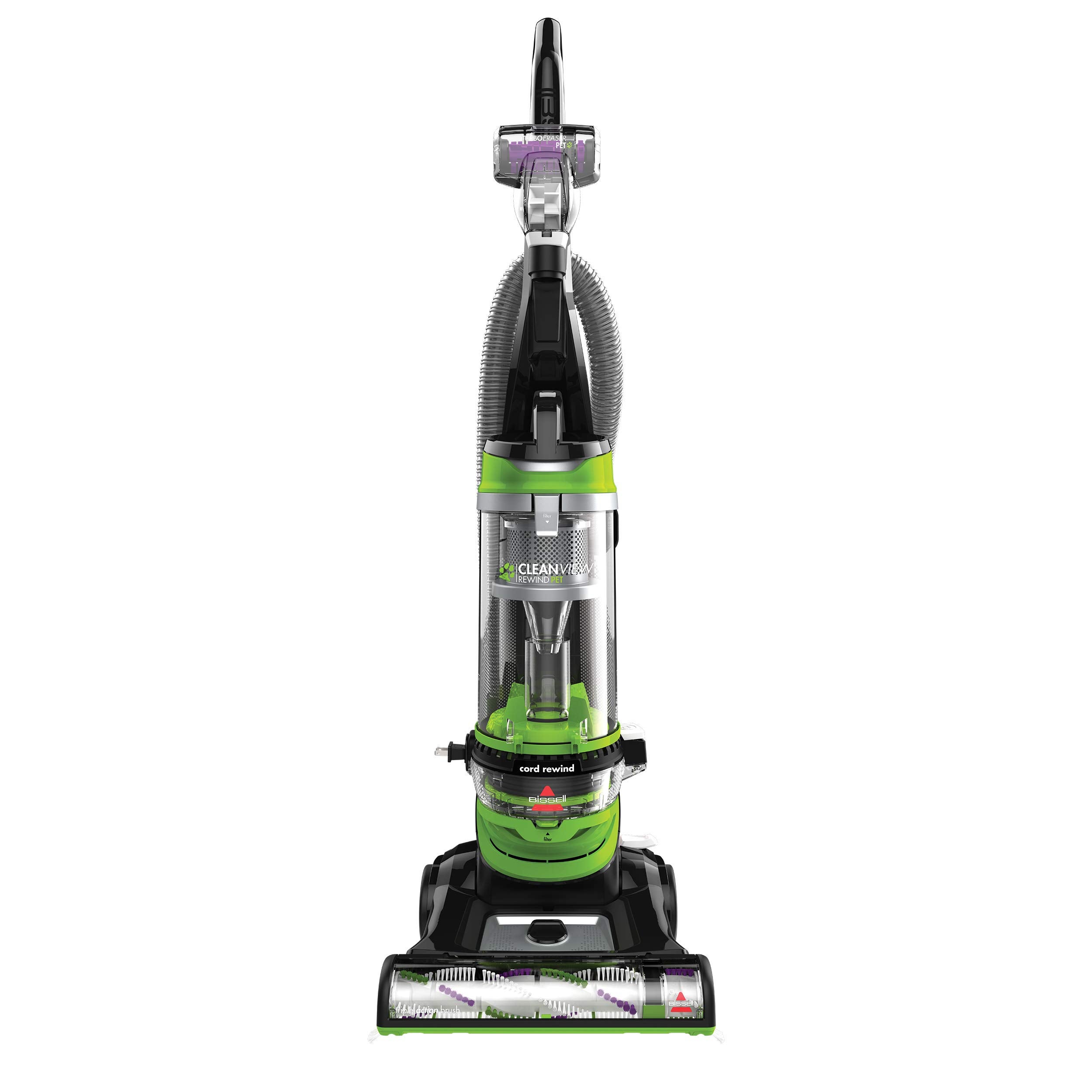 Bissell + Cleanview Rewind Pet Deluxe Upright Vacuum