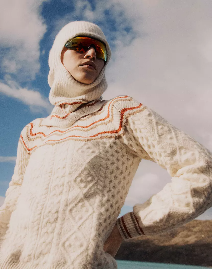 Madewell + Ribbed-Knit Balaclava: Retro Edition