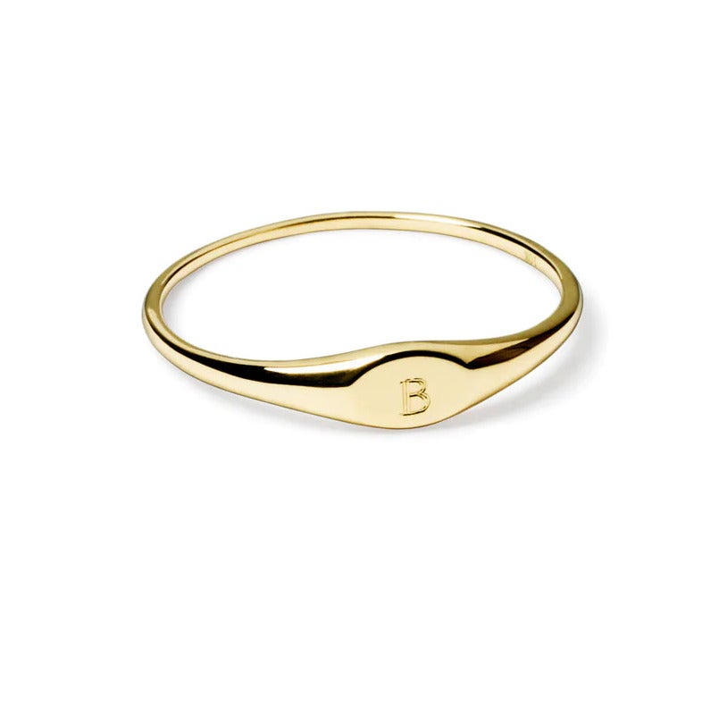 Suetables + Sarah Mini Signet Ring