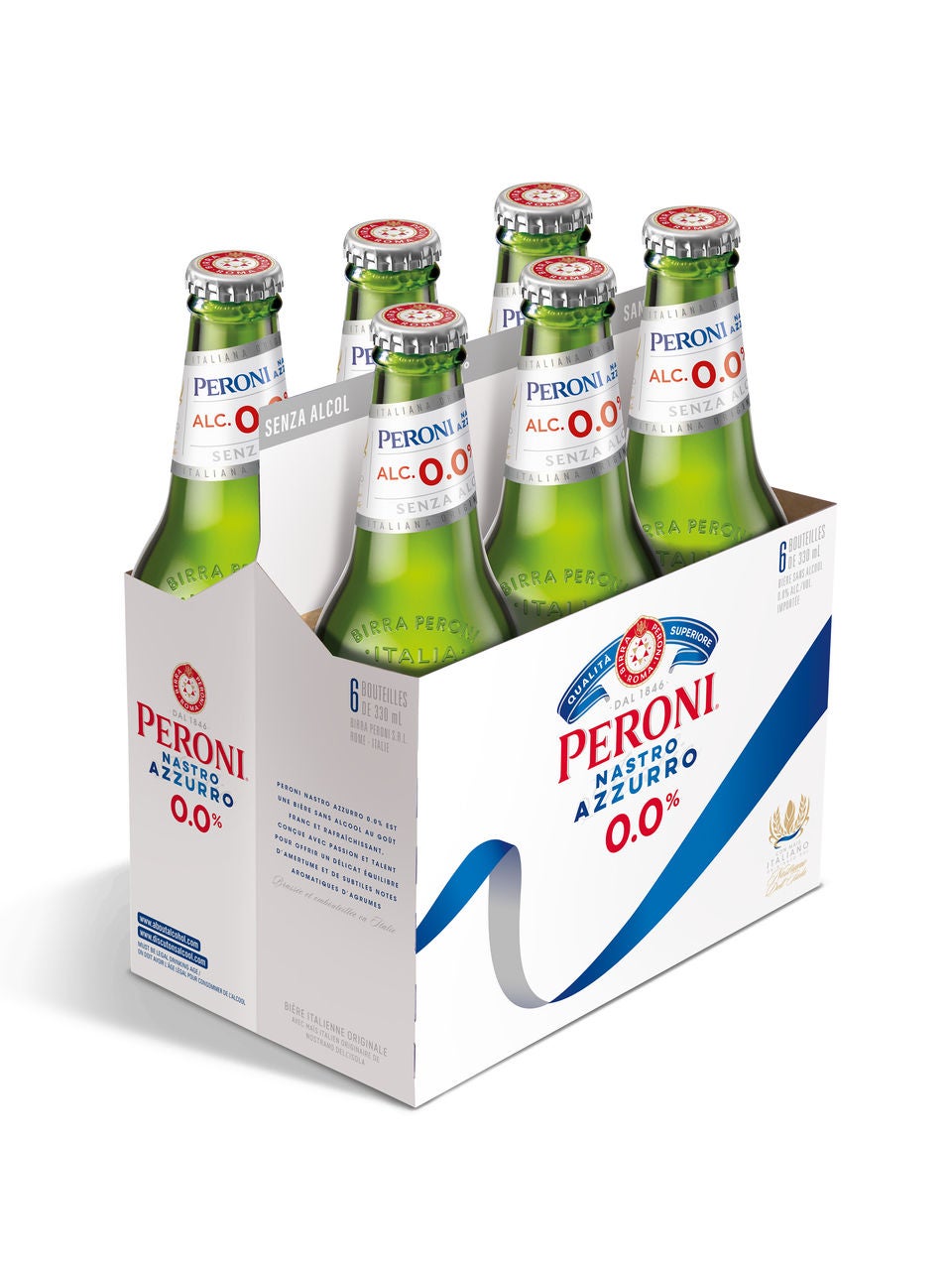Peroni + Peroni Nastro Azzuro 0.0