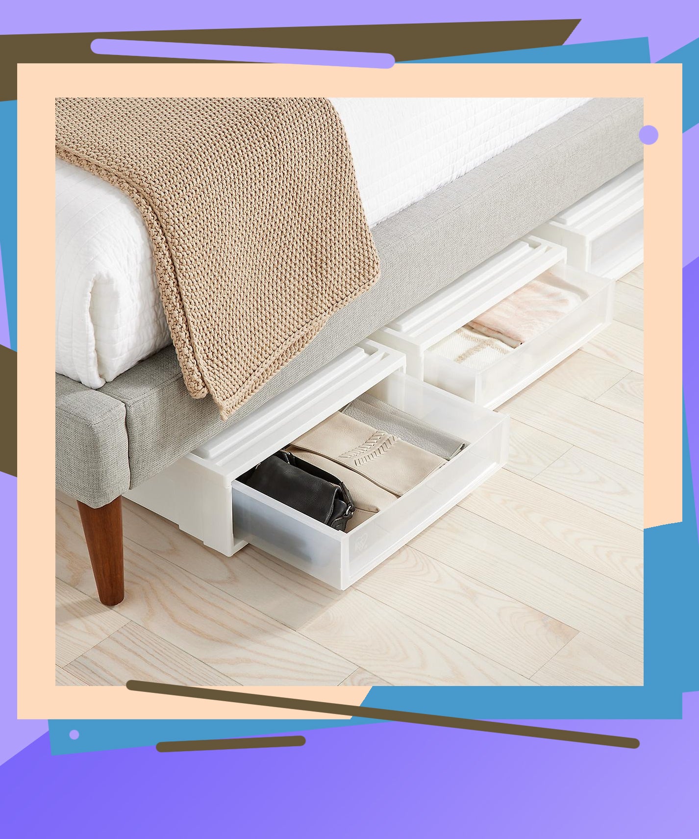 Under The Bed Organization Systems Underbed Storage Ideas: 11 Ways To