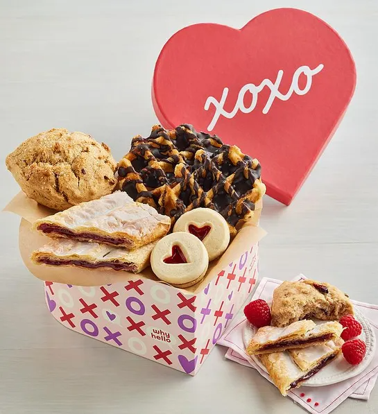 Wolferman’s Bakery + Valentine’s Day Heart Gift Box