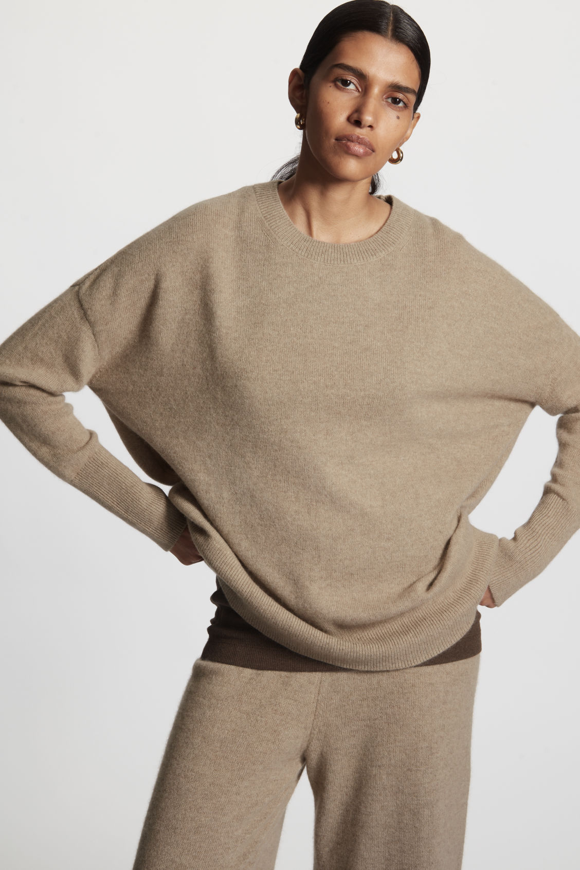COS + Melange Pure Cashmere Jumper
