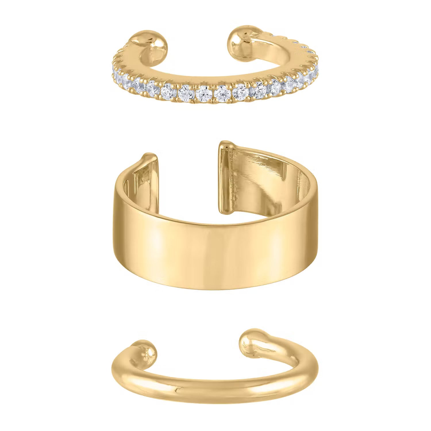 Maison Miru + Essential Ear Cuff Trio