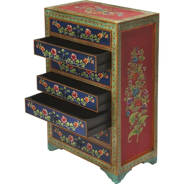 Maisonette + Hand-Painted Accent Chest