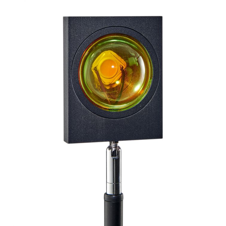 Eternity Modern + Sunset Red Floor Lamp