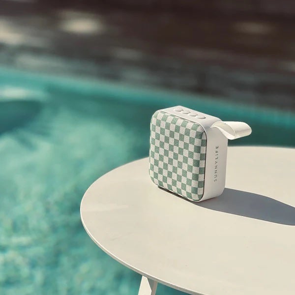 Sunnylife + Travel Speaker Checkerboard