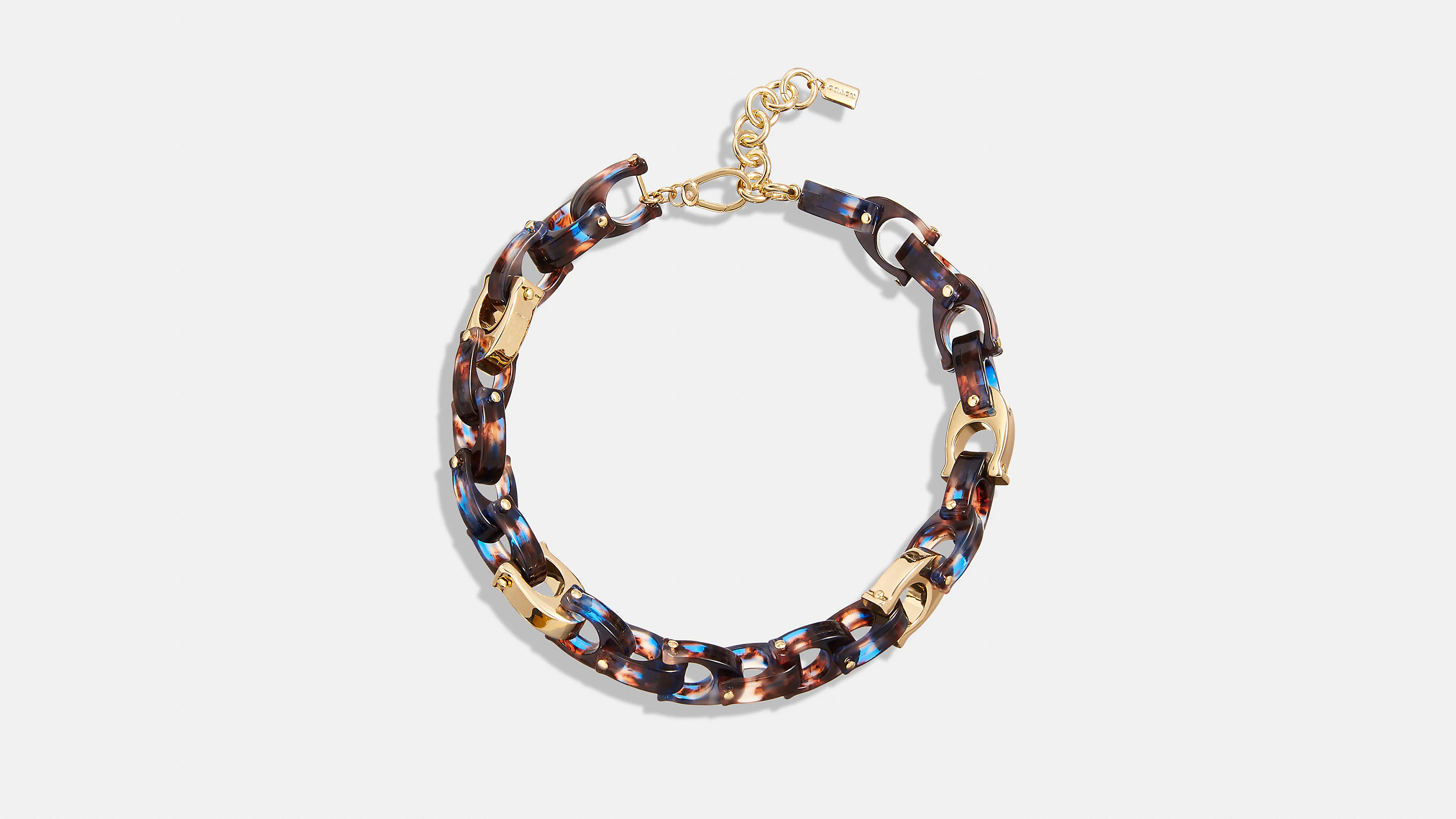 Coach + Chunky Signature Link Necklace