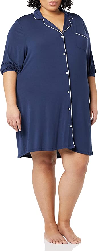 Amazon Essentials + Piped Nightshirt