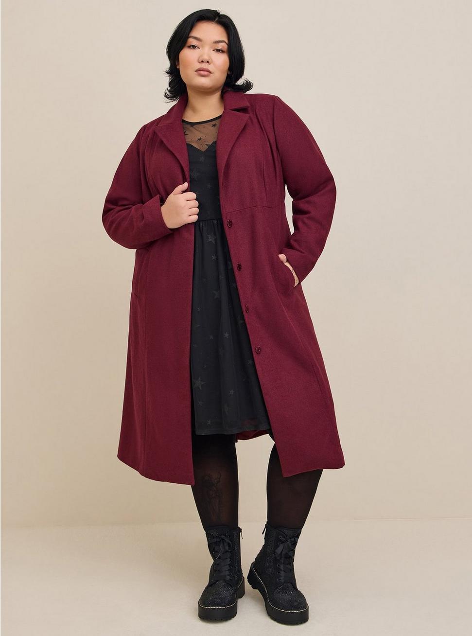 Torrid + Wool Trench Coat