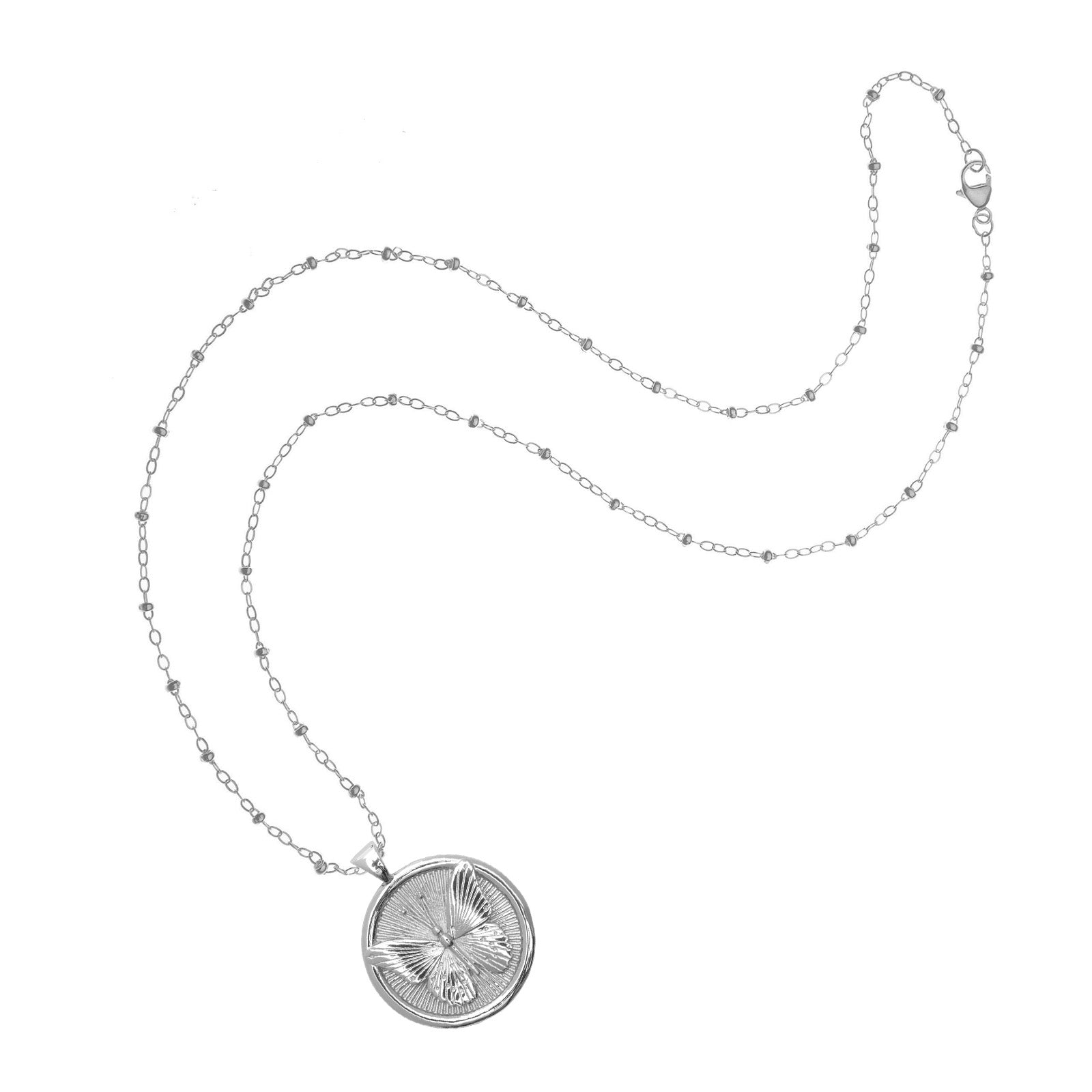 Jane Win + FREE JW Small Pendant Coin in Silver
