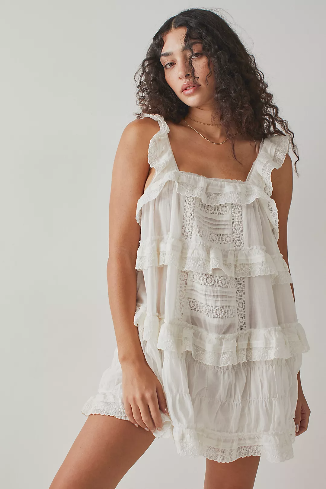 Intimately + Tiered And True Romper