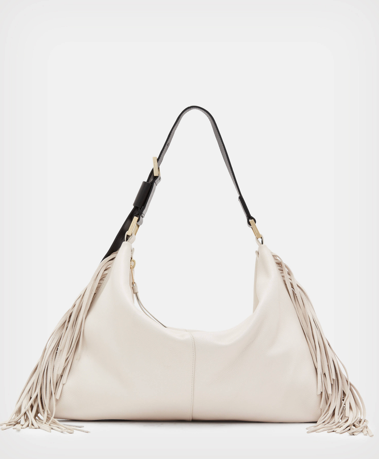 AllSaints + Edbury Leather Fringe Shoulder Bag