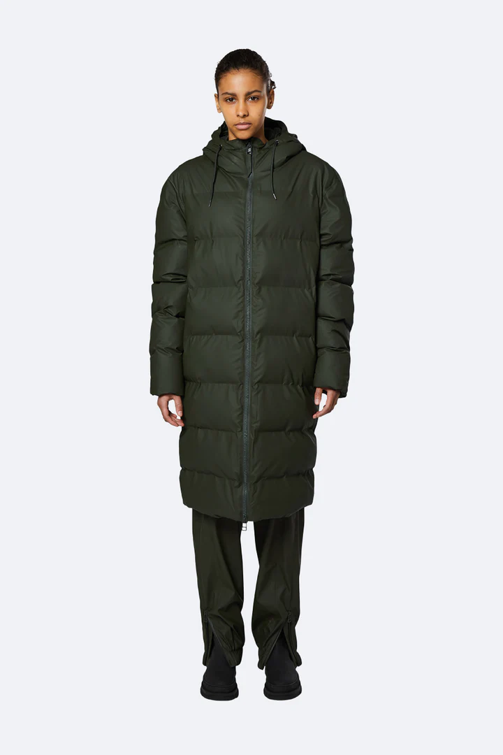 Rains + Long Puffer Jacket