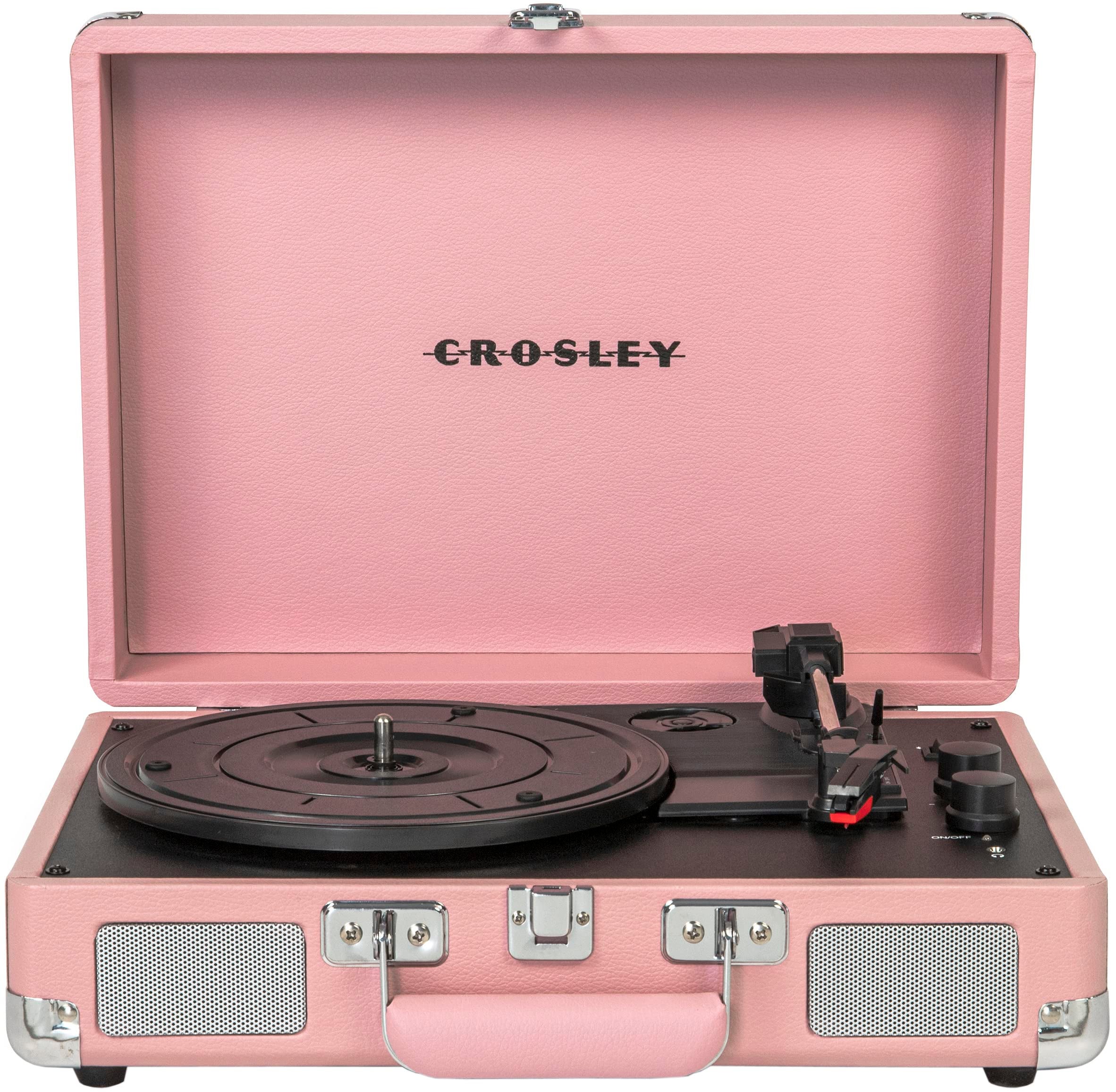 Crosley + Cruiser Deluxe Vintage Vinyl Record Player Turntable