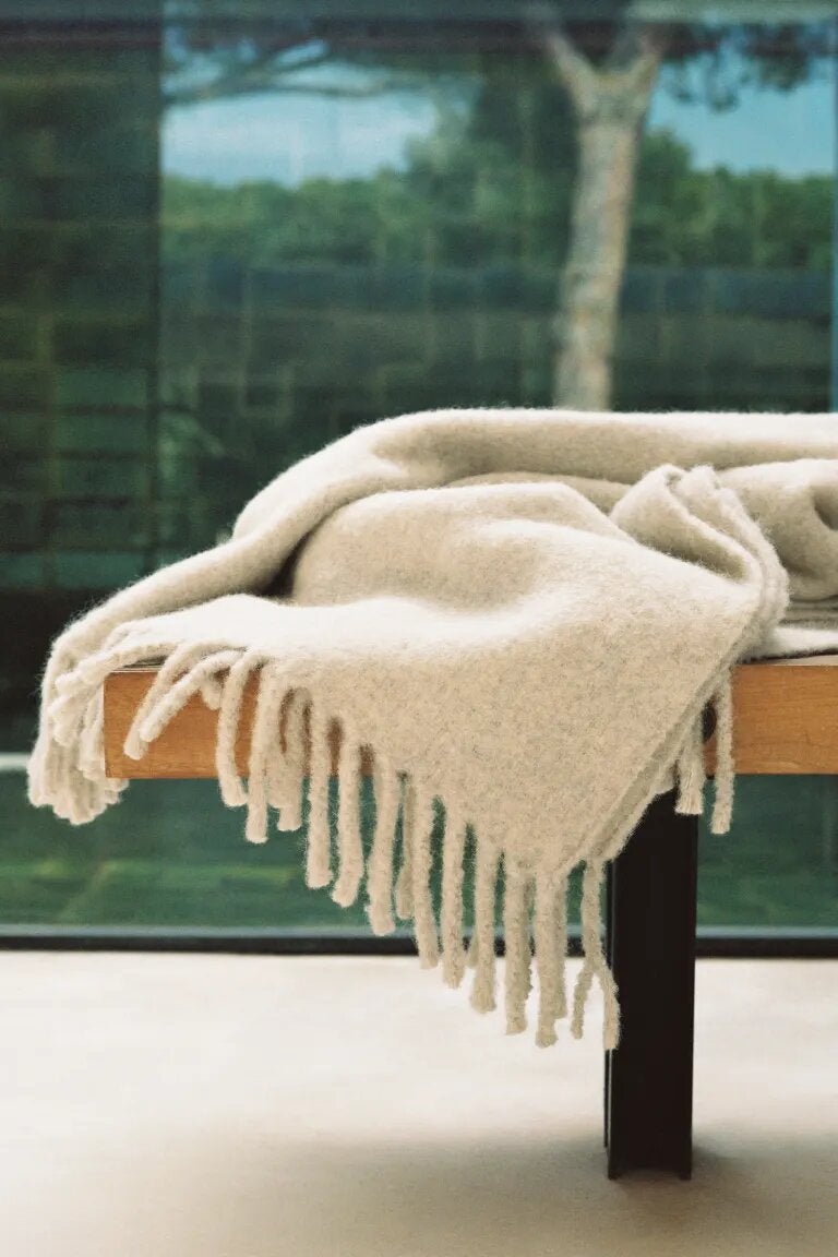 H&M Home + Wool-Blend Blanket