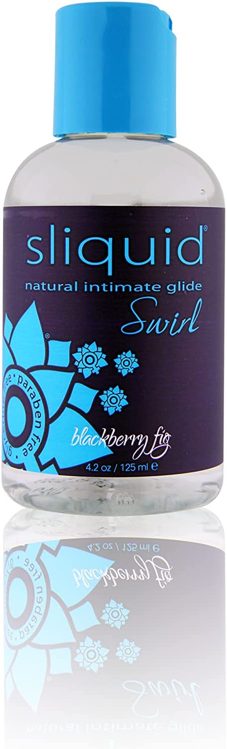Sliquid + Swirl Natural Intimate Glide, BlackBerry Fig